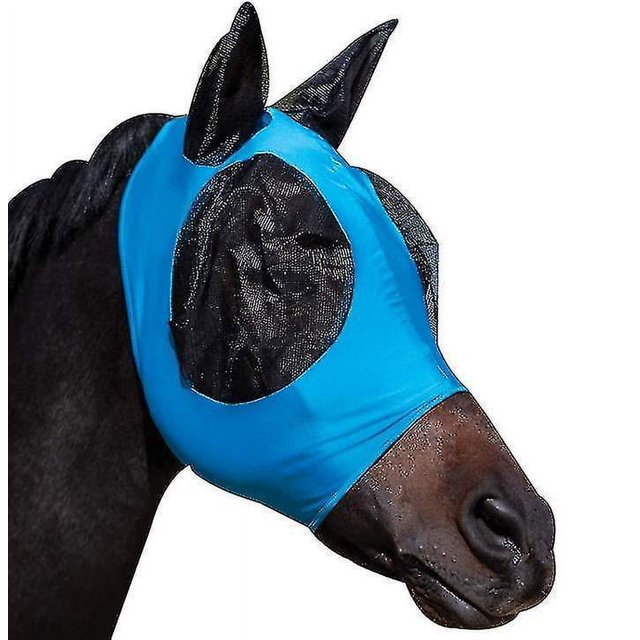 Breathable Horse Flying Mask Anti-mosquito And Insect-proof Horse Hood ...