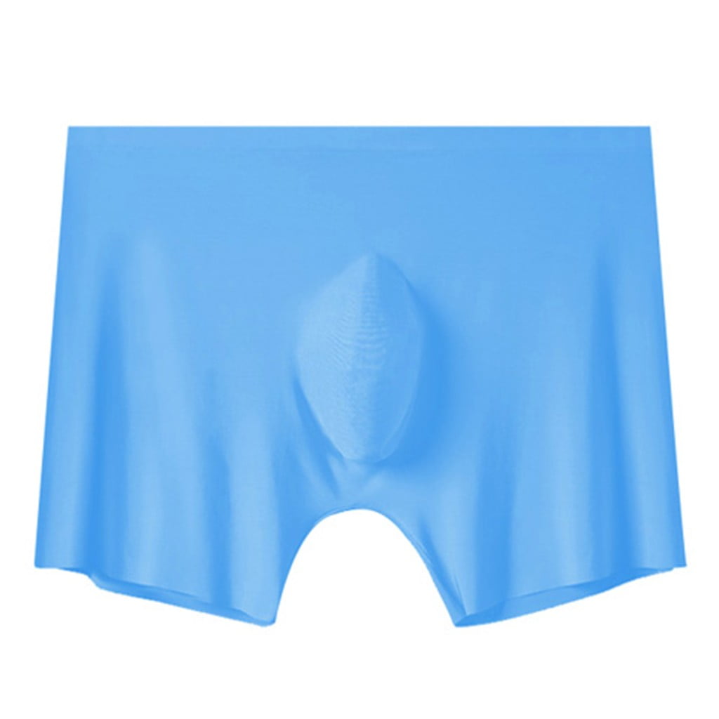 Breathable Ice Silk Men Underwear Silver Lon Style Soft Comfortable ...