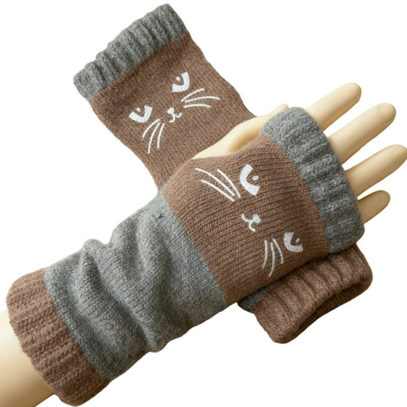 Breathable Knit Gloves Maintaining Hand Dryness For Cold Resistance ...