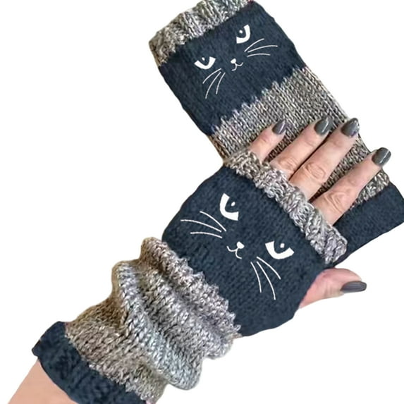 Breathable Knit Gloves Maintaining Hand Dryness For Cold Resistance ...