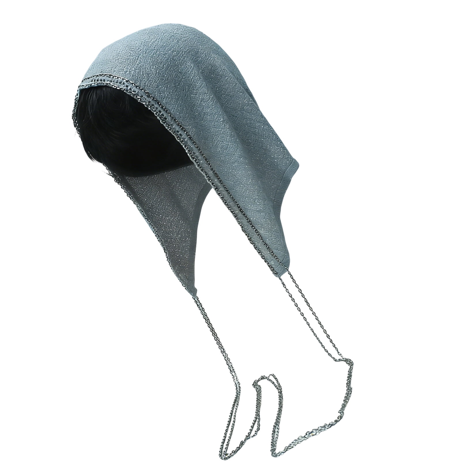 Breathable Knitted Slouch Pullover Hat Bohemian Chain Decoration ...