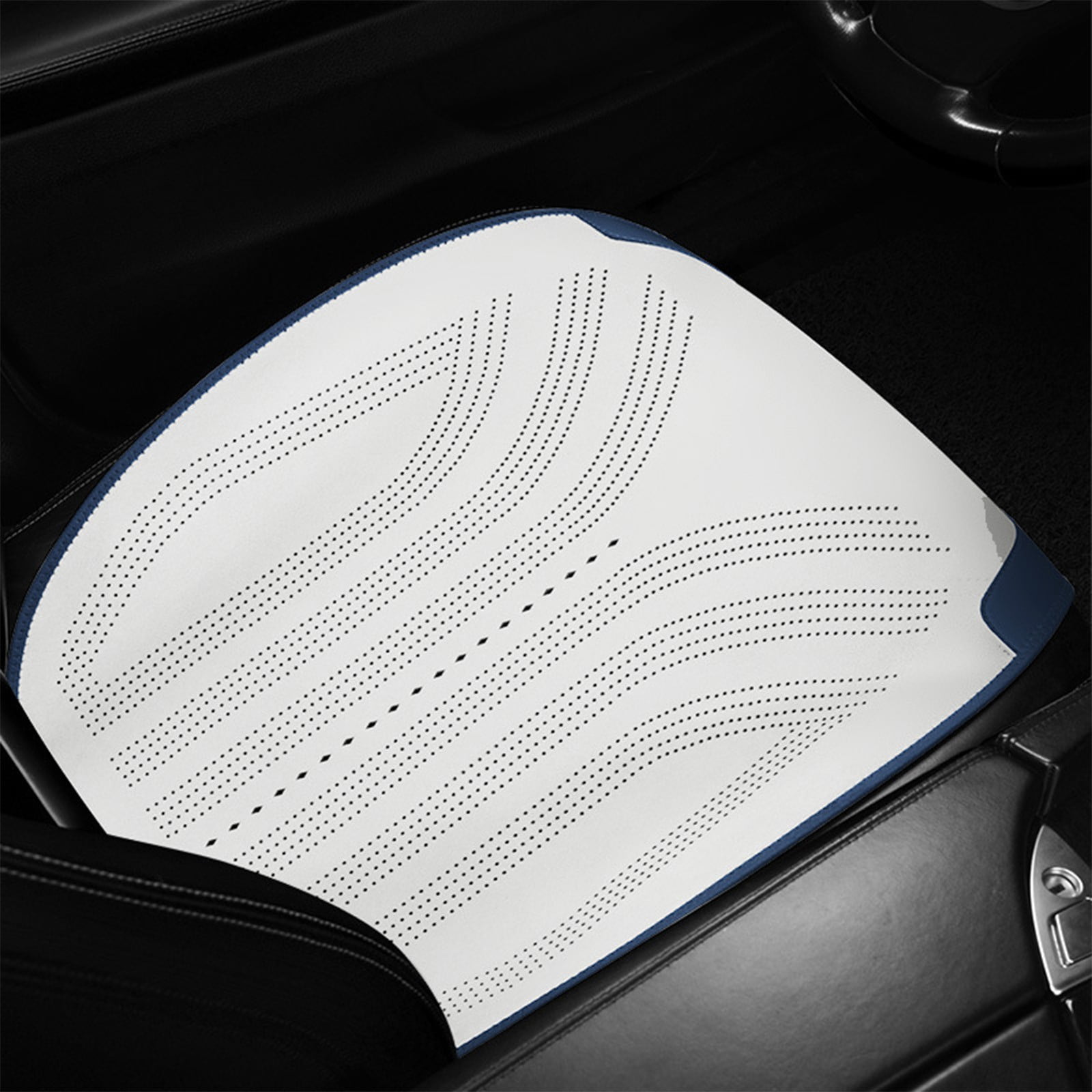 Breathable Leatherette Car Seat Cover, Velvet Upholstery, All-season ...