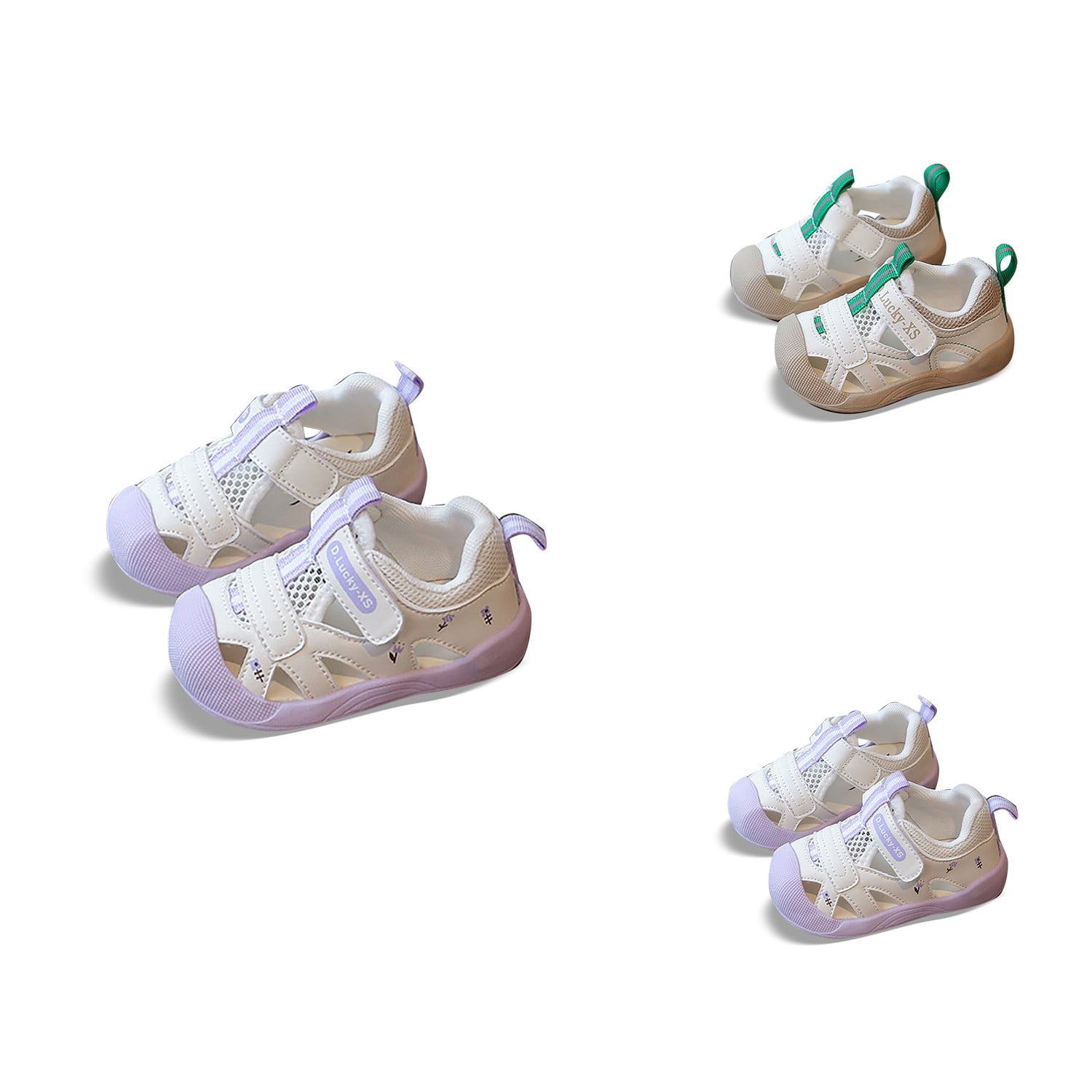 Breathable Lightweight Toddler Boys Sandals, Closed Toe Soft Sole ...