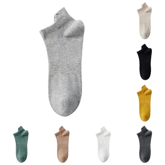 Breathable Low Cut Socks for and Soft Athletic Casual Socks with ...