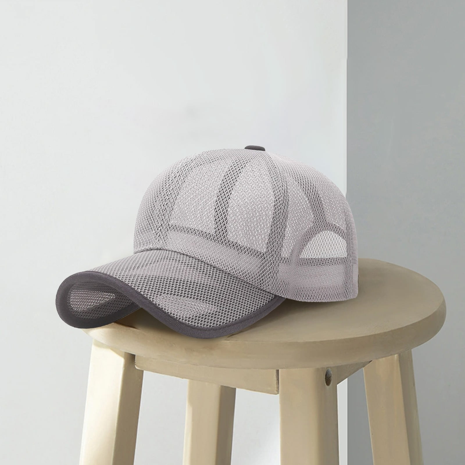 Breathable Mesh Baseball Cap for Men & Women,Adjustable Sun Hat for ...
