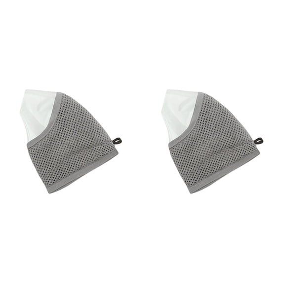 Breathable Mesh Cat Muzzle for Grooming, Adjustable See Through Head ...