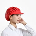 Breathable Mesh Chefs Hat Adjustable Kitchen Hair Net Mesh Work Hat For ...