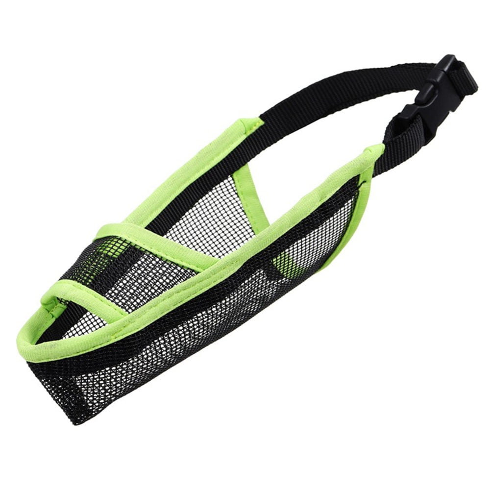 Breathable Mesh Dog Muzzle, Poisoned Bait Protective Muzzle for Dogs to ...