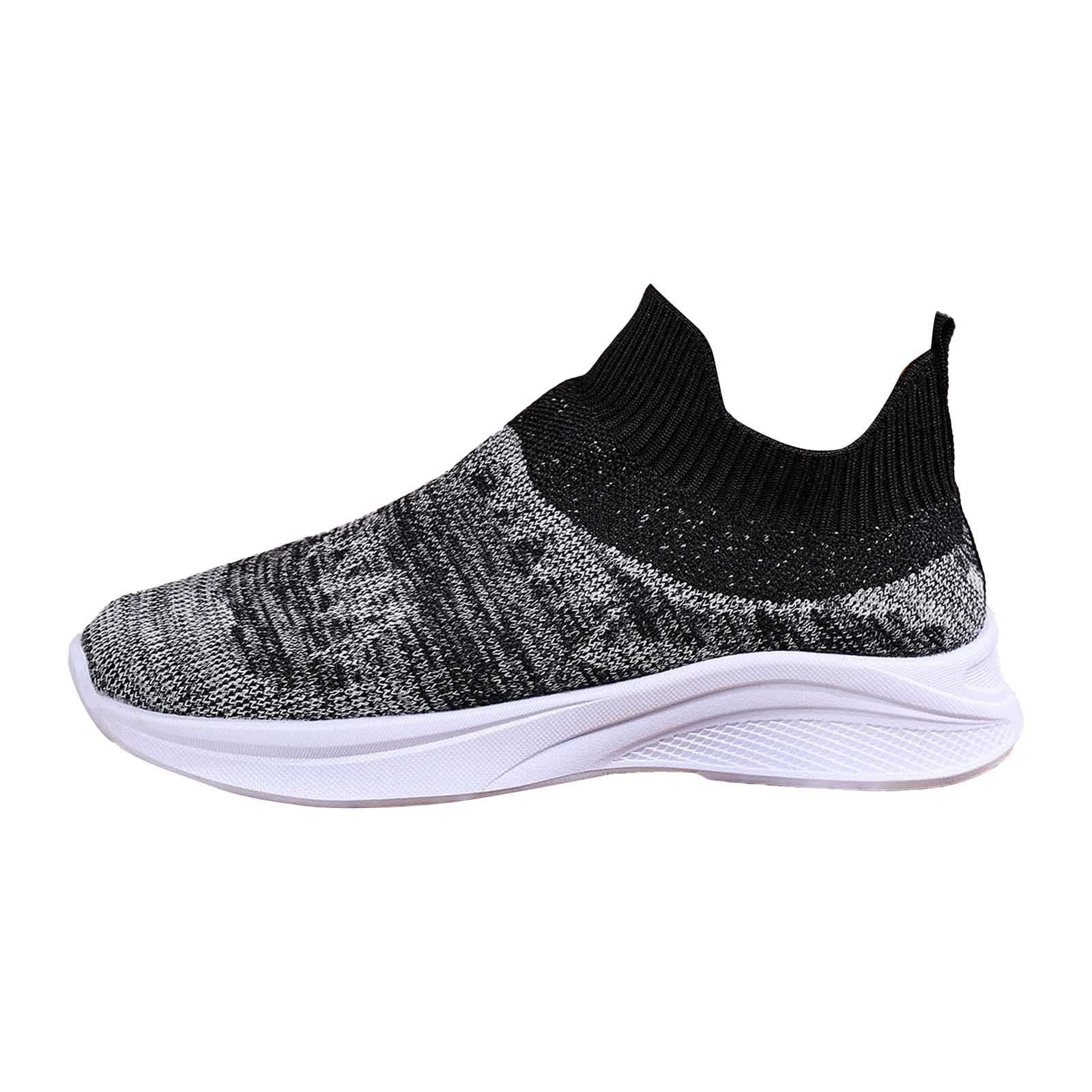 Breathable Mesh On Walking Shoes Lightweight Athletic Casual Sneakers ...