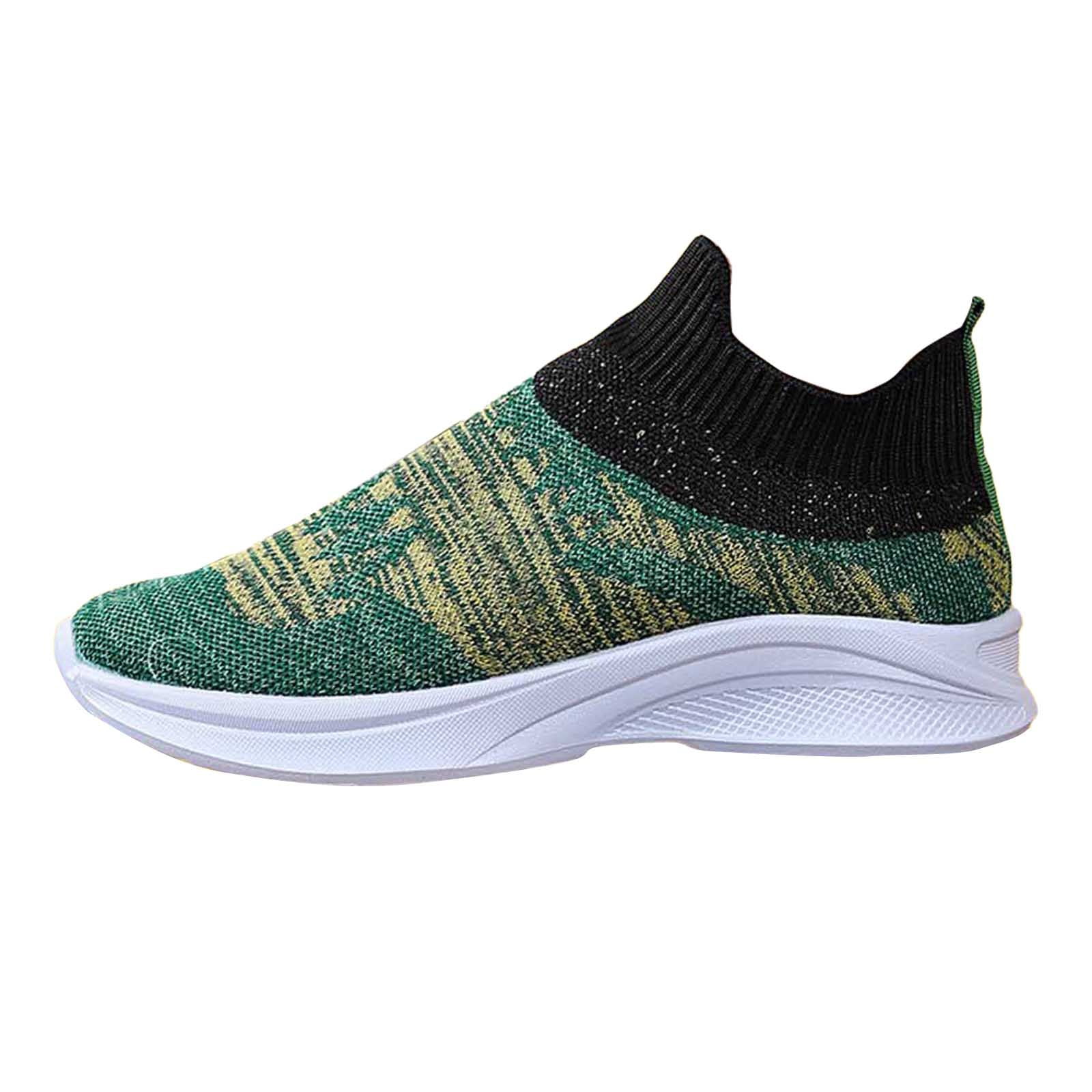 Breathable Mesh On Walking Shoes Lightweight Athletic Casual Sneakers ...