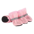 Shoes for Breathable Mesh Dog Shoes with Soft Soles and Reflective ...