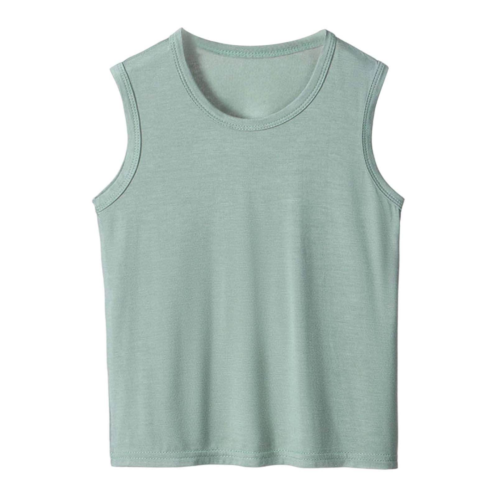 Breathable Mesh Tank Top for Boys Lightweight Sleeveless Athletic Shirt ...