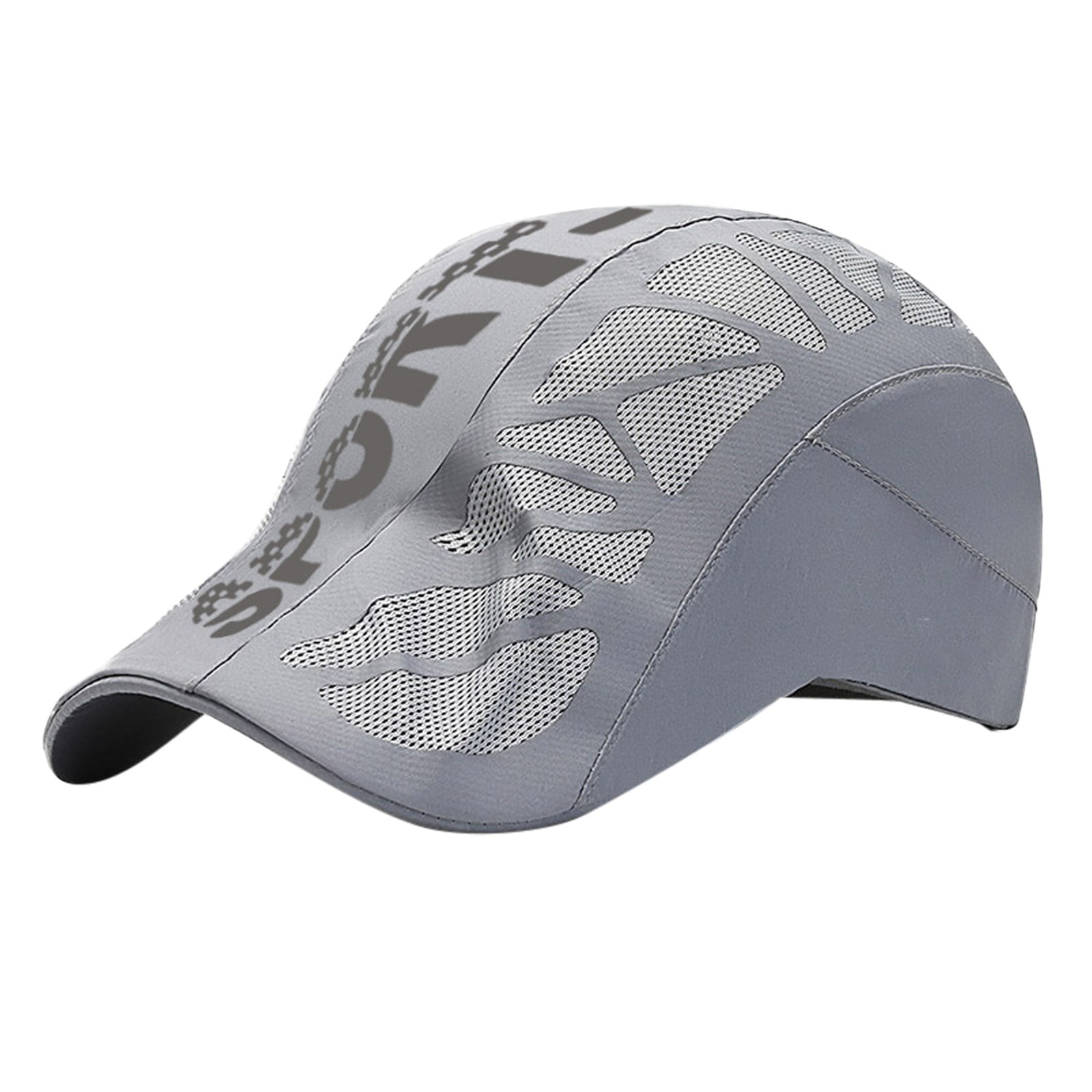 Breathable Mesh Trucker Hat - UV Protection Summer Cap for Outdoor ...