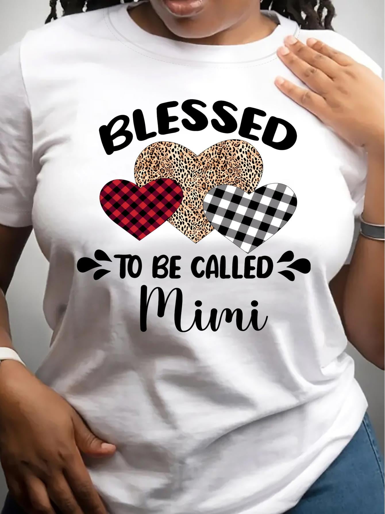 [Breathable Mimi T-Shirt] "Blessed to Be Called Mimi" Women's T-Shirt ...