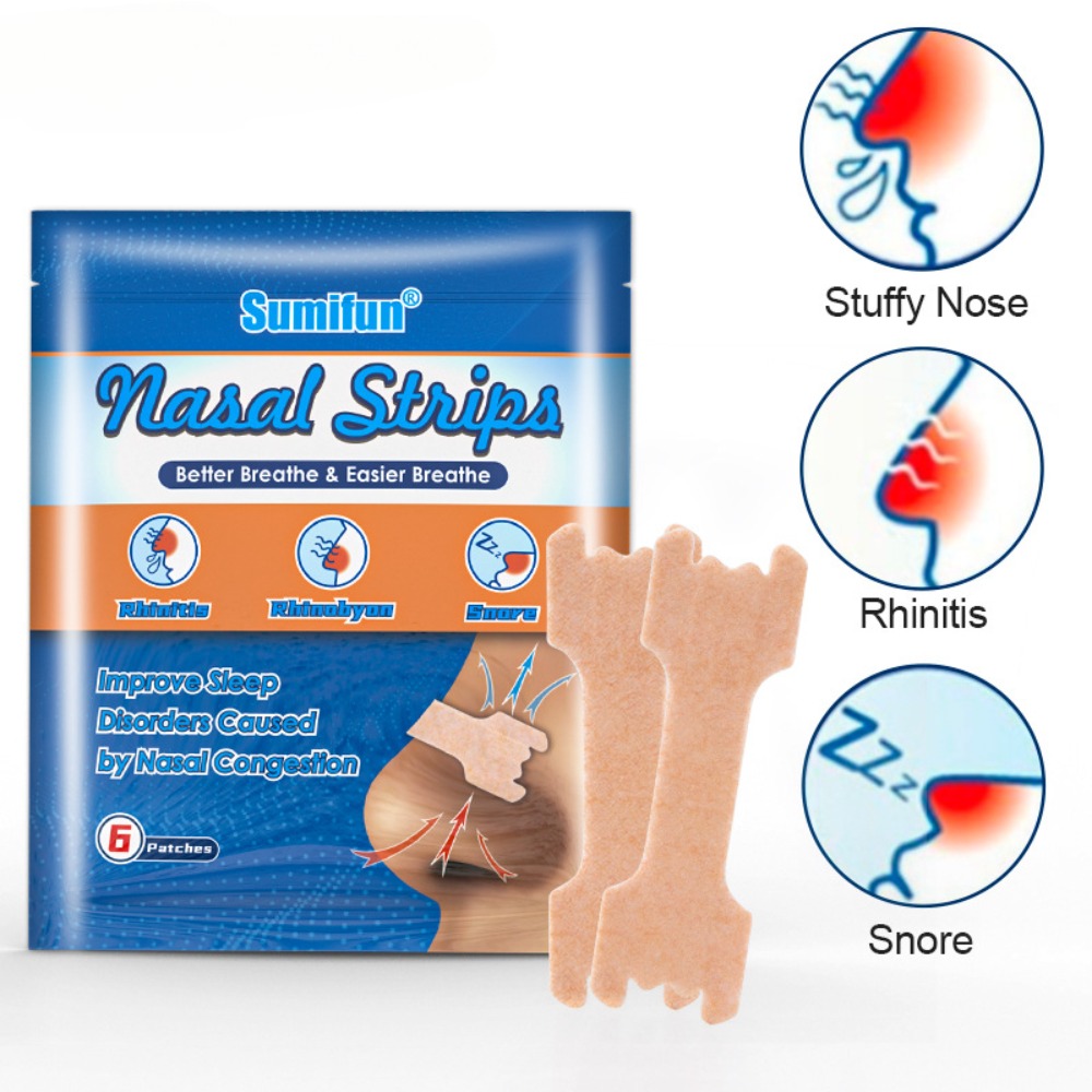 Breathable Nasal Patches: 6-Pack Acupoint Patches for Clear Breathing ...