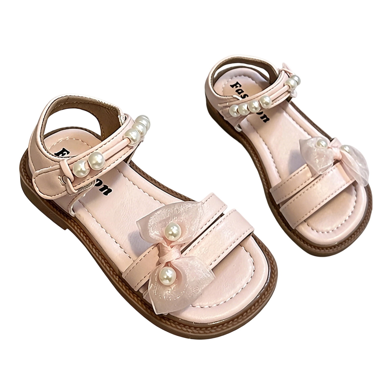 Breathable Open Toe Sandals with Floral Accents, Featuring an ...