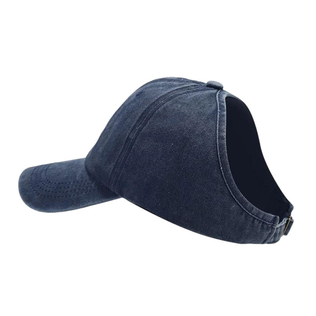 Breathable Open Top Baseball Cap Moisture Wicking Cotton Adjustable Fit ...