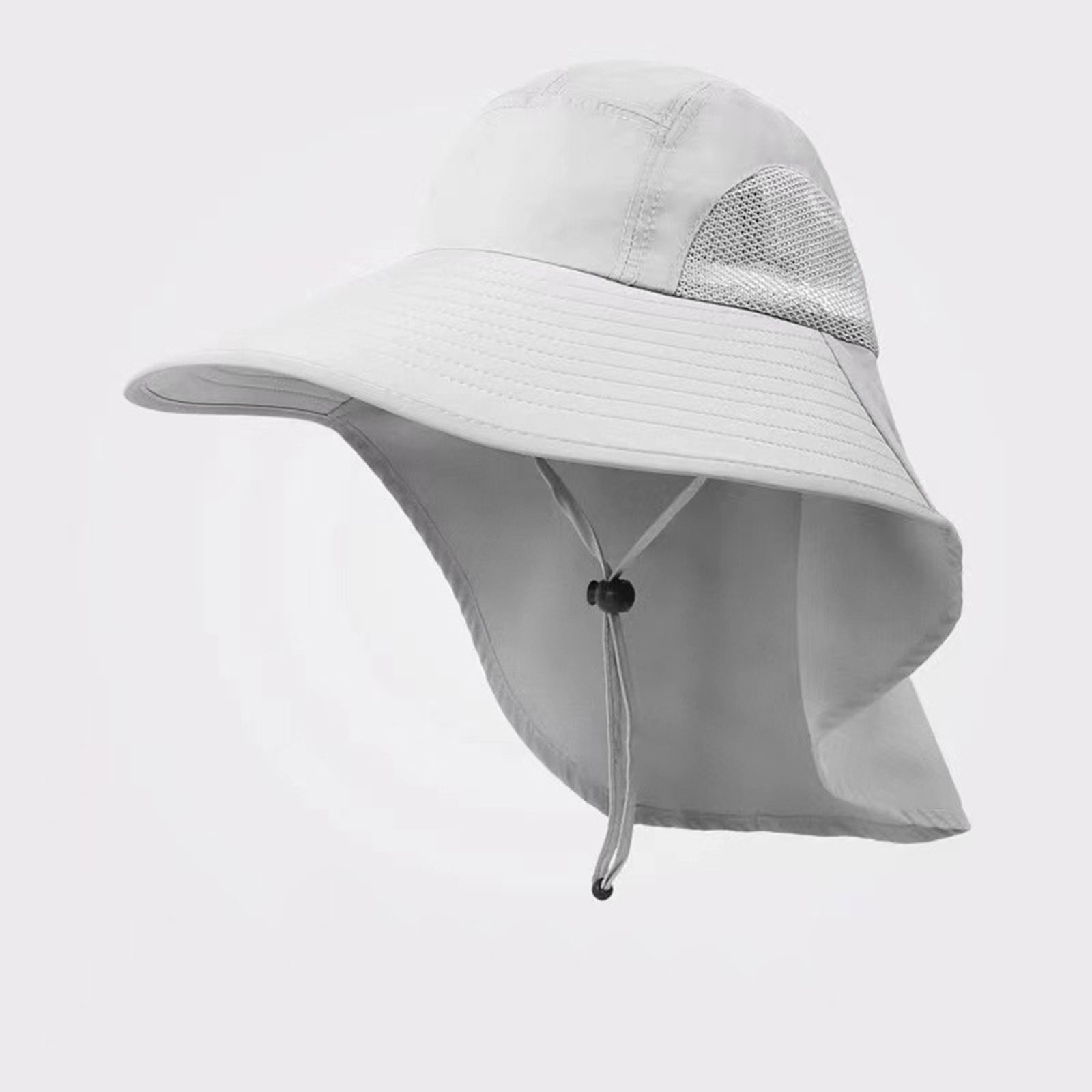 Breathable Outdoor Sun Hat For Men With 50+ UPF Cap Wide Brim Fishing ...