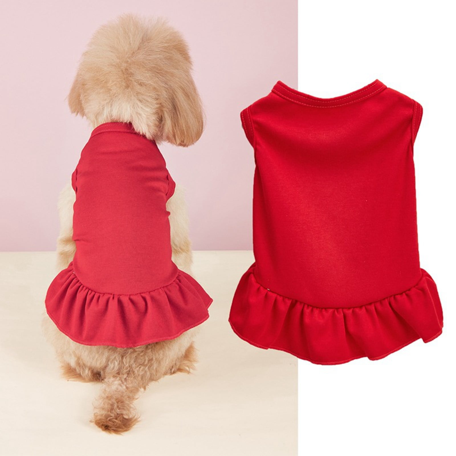 Pet Clothes Spring Summer Breathable Comfortable Cute Printed Outfits ...