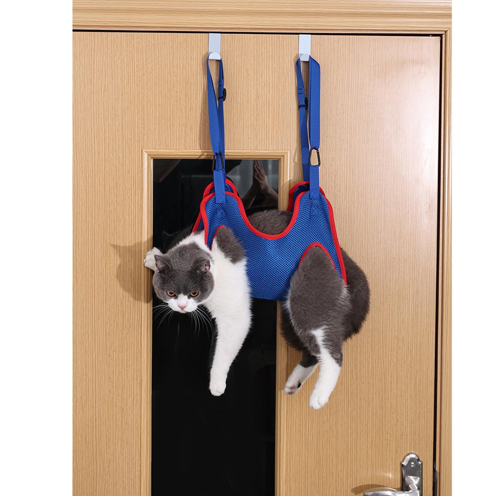 Breathable Pet Grooming Hammock Harness with Puppy Hammock Restraint ...