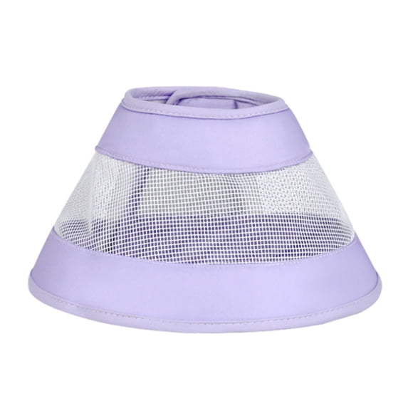Breathable Pet Recovery Collar Ring Mesh Anti Licking Biting for Cats ...