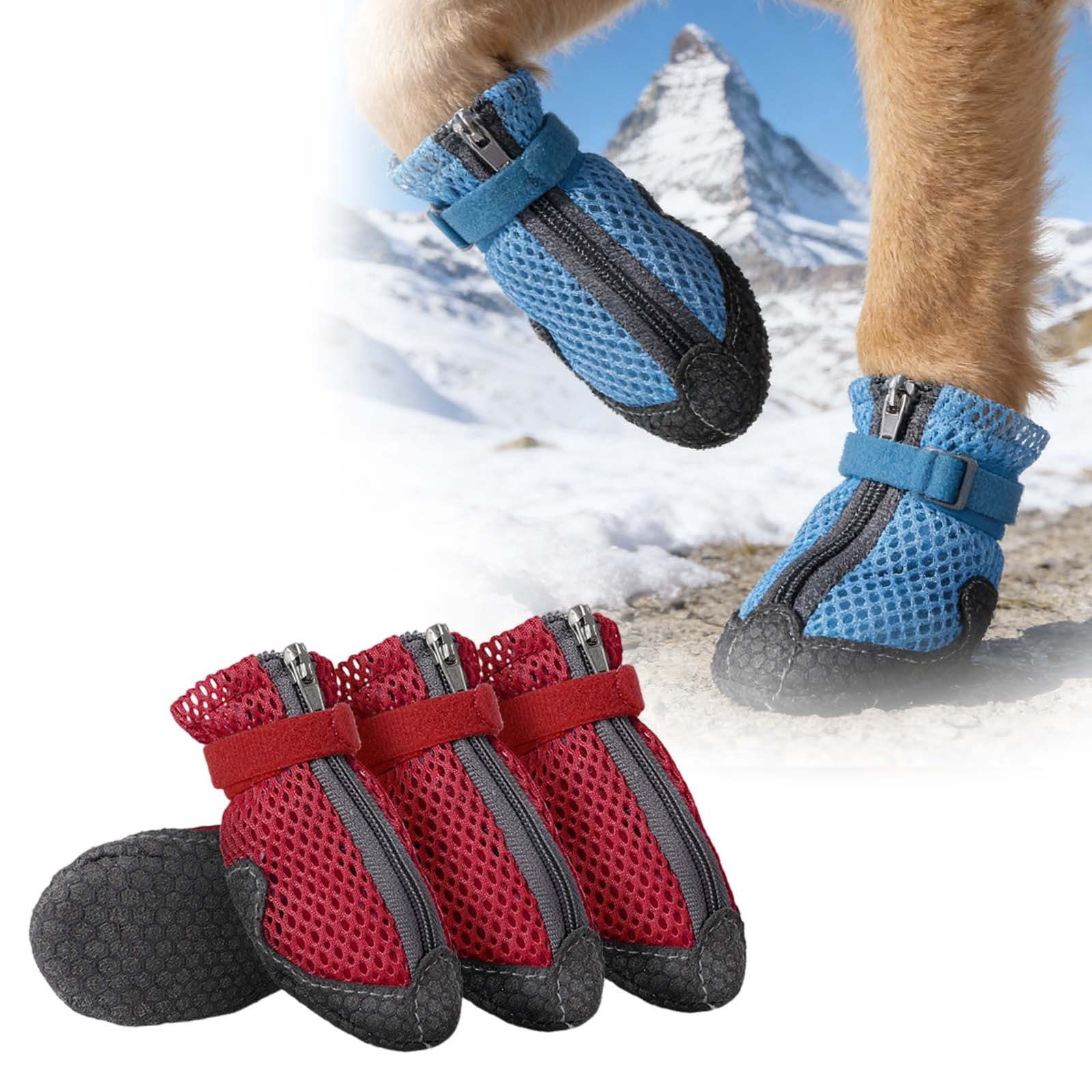 Breathable Pet Shoes for Dogs Fashionable Functional Travel Footwear ...