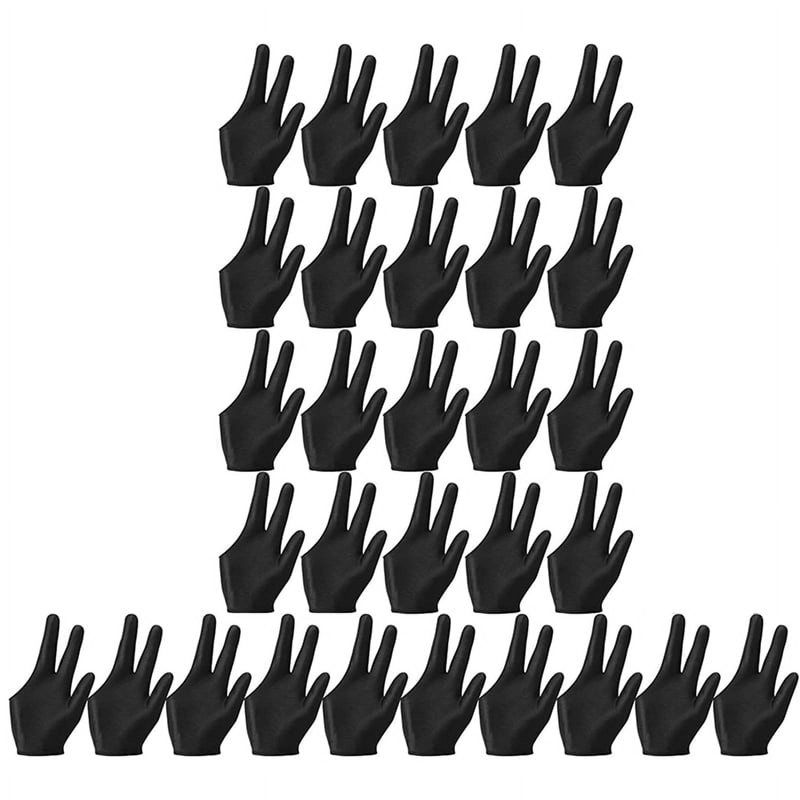 Breathable Pool Gloves Billiards Gloves Pool Left Right Hand Gloves ...