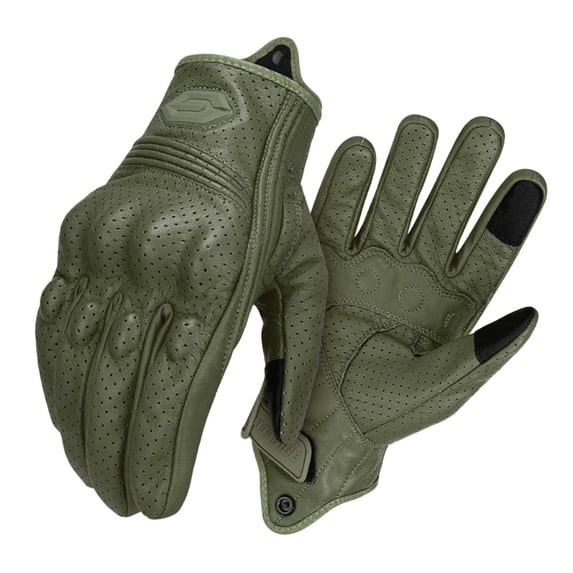 Breathable Protective Motorcycle Gloves With Reinforced Palms And Mesh ...