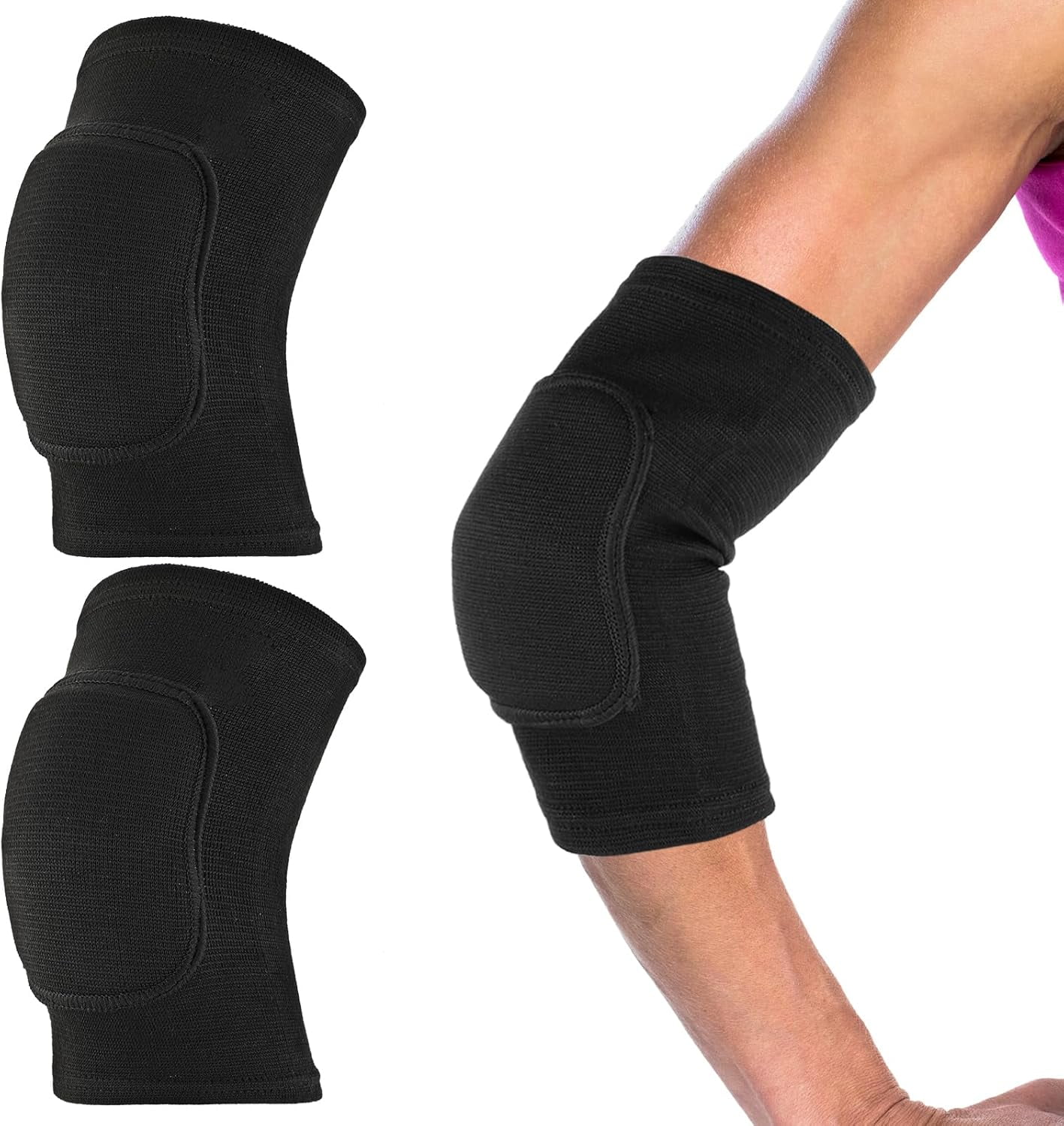 Breathable Protective with Thicken Sponge Elbow Support Compression ...