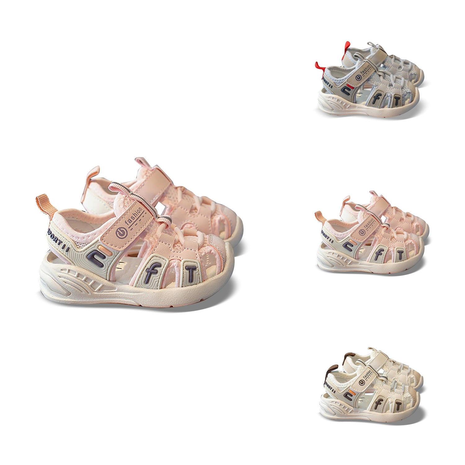 Breathable Quick-Drying Mesh, Toddler Boys and Girls Lightweight Closed ...