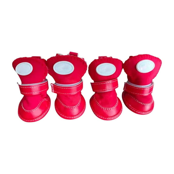 Breathable Reflective Protective Dog Shoes Boots With Adjustable Straps ...