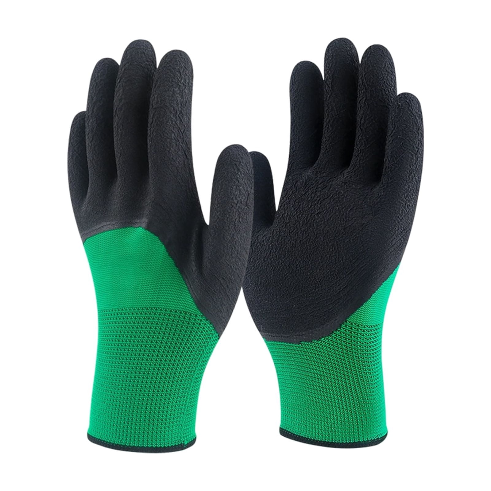 Breathable Rubber Latex Coated Heavy Duty Work Gloves Anti Slip ...