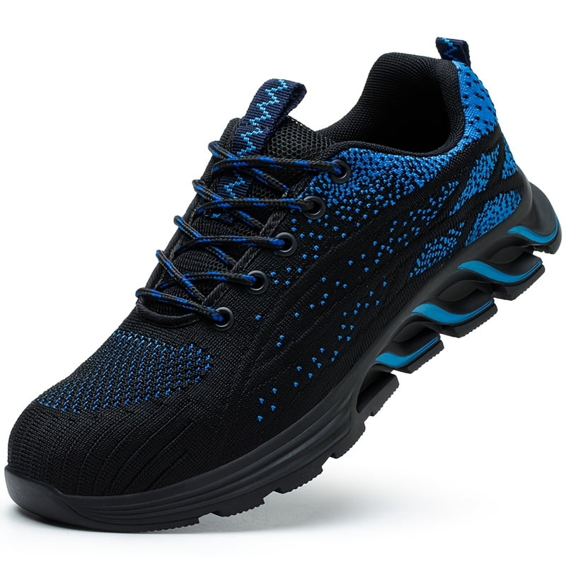 Breathable Safety Sneakers with Steel Toe & Puncture-Proof Sole ...