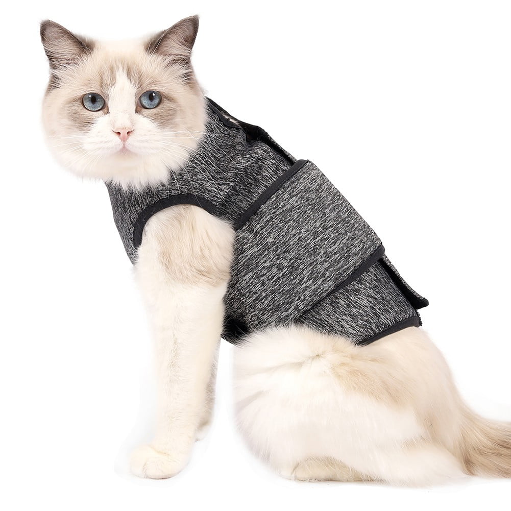 Breathable Shirts for Cats, Pets Anxiety Vest Jacket, Cat Anxiety ...