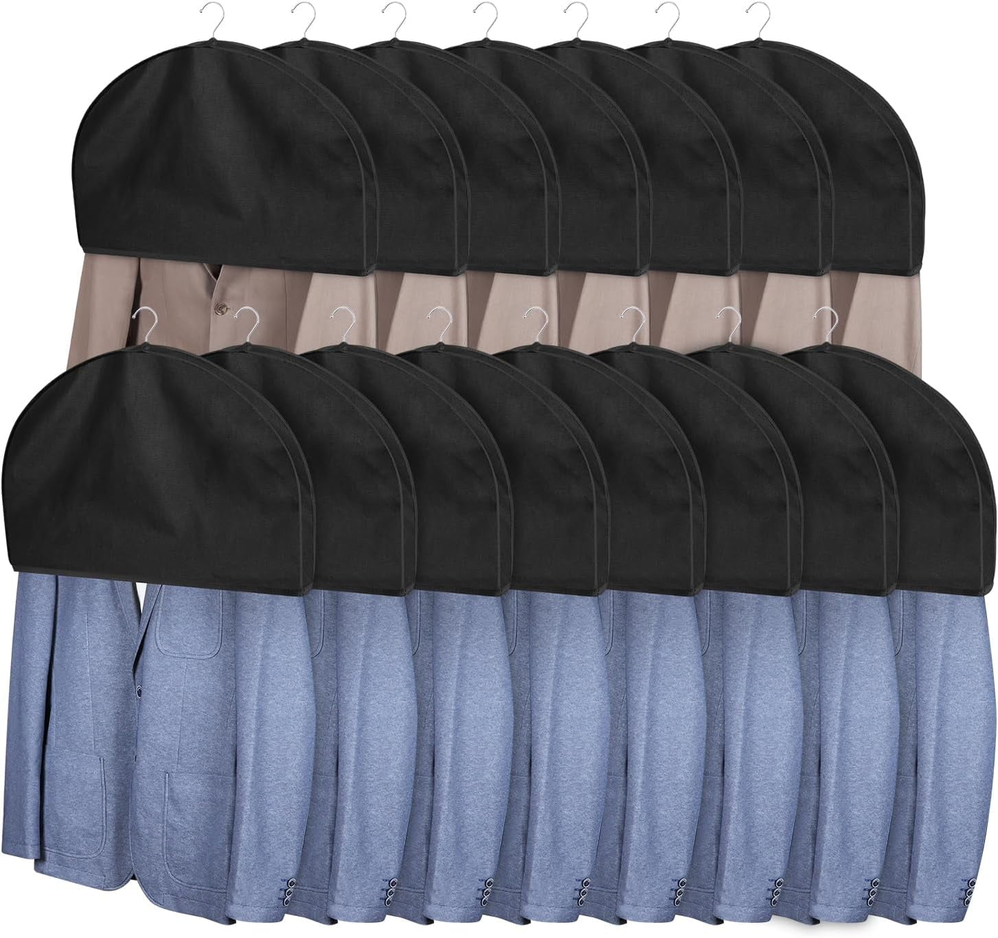 Breathable Shoulder Covers for Clothes Garment Cover Clothes Protectors ...