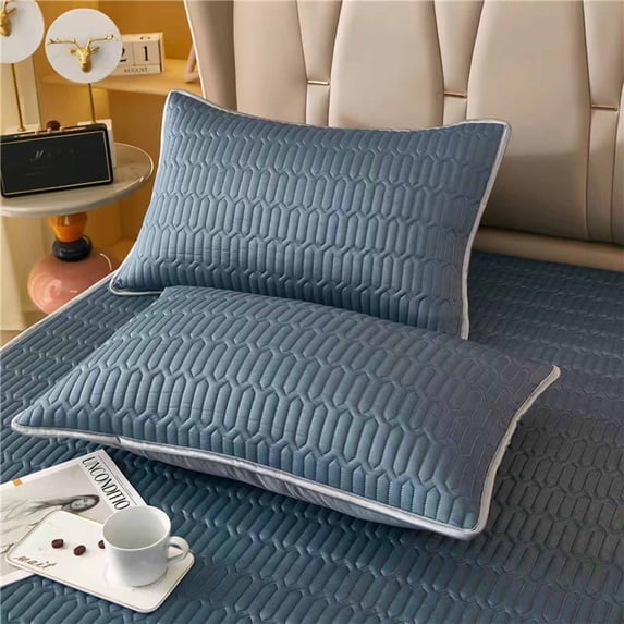 Breathable Sleeping Cover, Gel Memory Pillowcase (18.9x29.1x0.4 Inch ...