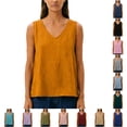 Breathable Sleeveless Tank Top For Casual Versatile Layering Basic ...