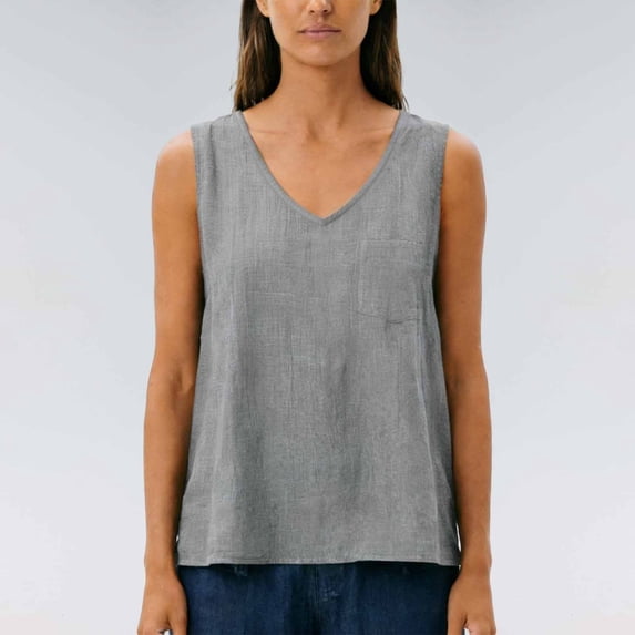 Breathable Sleeveless Tank Top For Casual Versatile Layering Basic ...