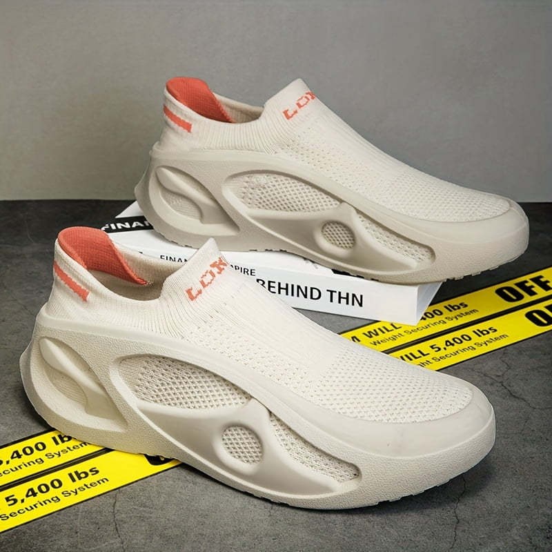 Breathable Slip-On Casual Sneakers for Men & Women - Lightweight ...
