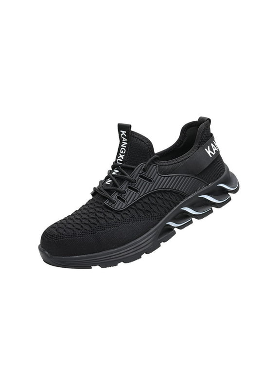 Steel Toe Sneakers for Men Women Indestructible Work Shoes Comfortable ...