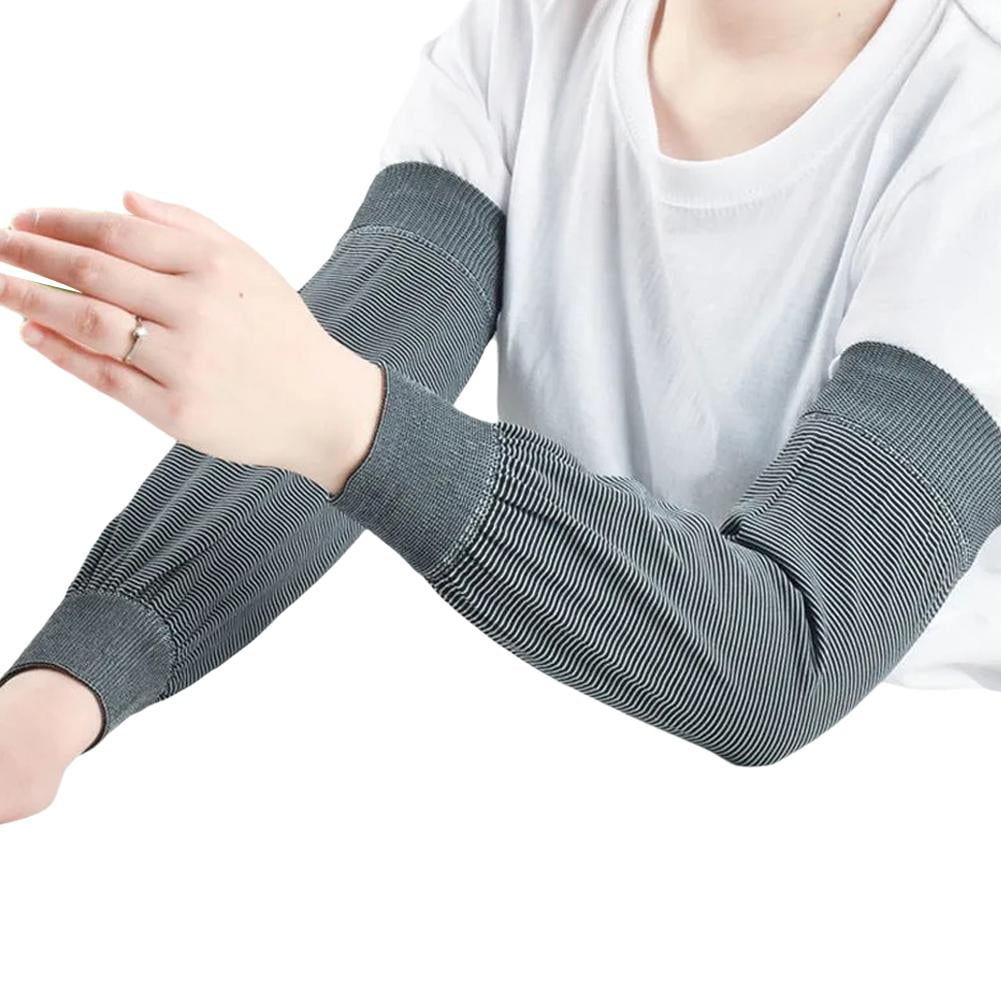 Breathable Sun Protective Arm Sleeves Cooling UV Defense Long Sleeve ...
