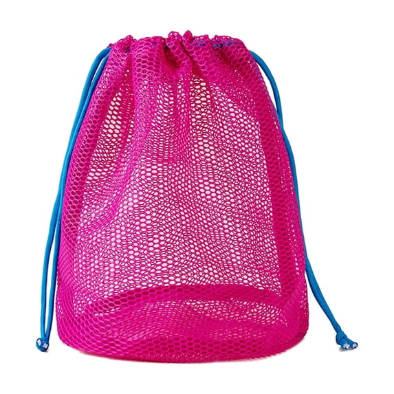 Breathable Swim Organiser Bag Large Capacity Meshed Drawstring Closure ...