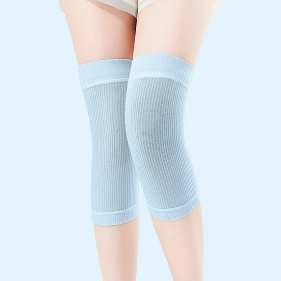 Breathable Synthetic Silk Knee Warmers, Thermal Insulating Non-Slip ...