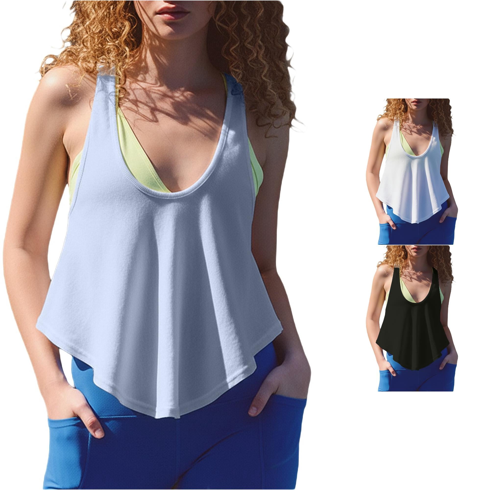 Breathable Tank Top for Sleeveless Yoga Workout Shirt for Summer Soft ...