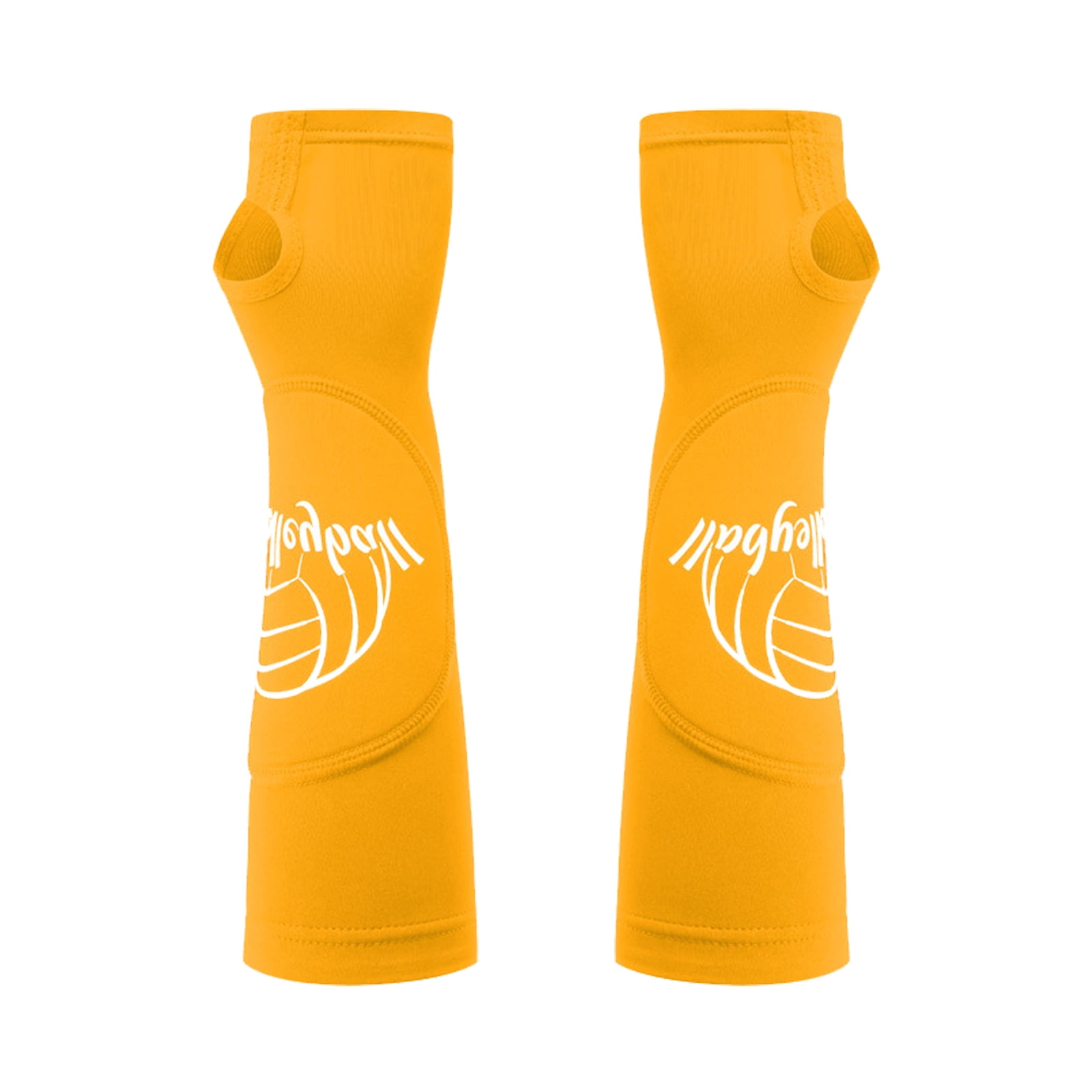 Breathable Thickened Arm Sleeves with Anti-Slip Guard for Volleyball ...