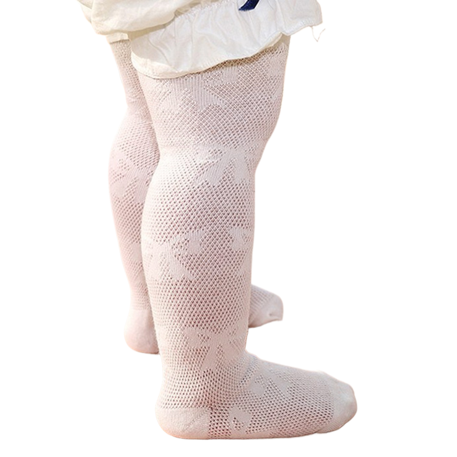 Breathable Tights with Adorable Bowknot Accent, Comfortable Cotton ...