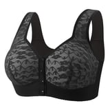 Breathable Vest Style Bralette Women's Wireless Mesh Comfortable Front ...