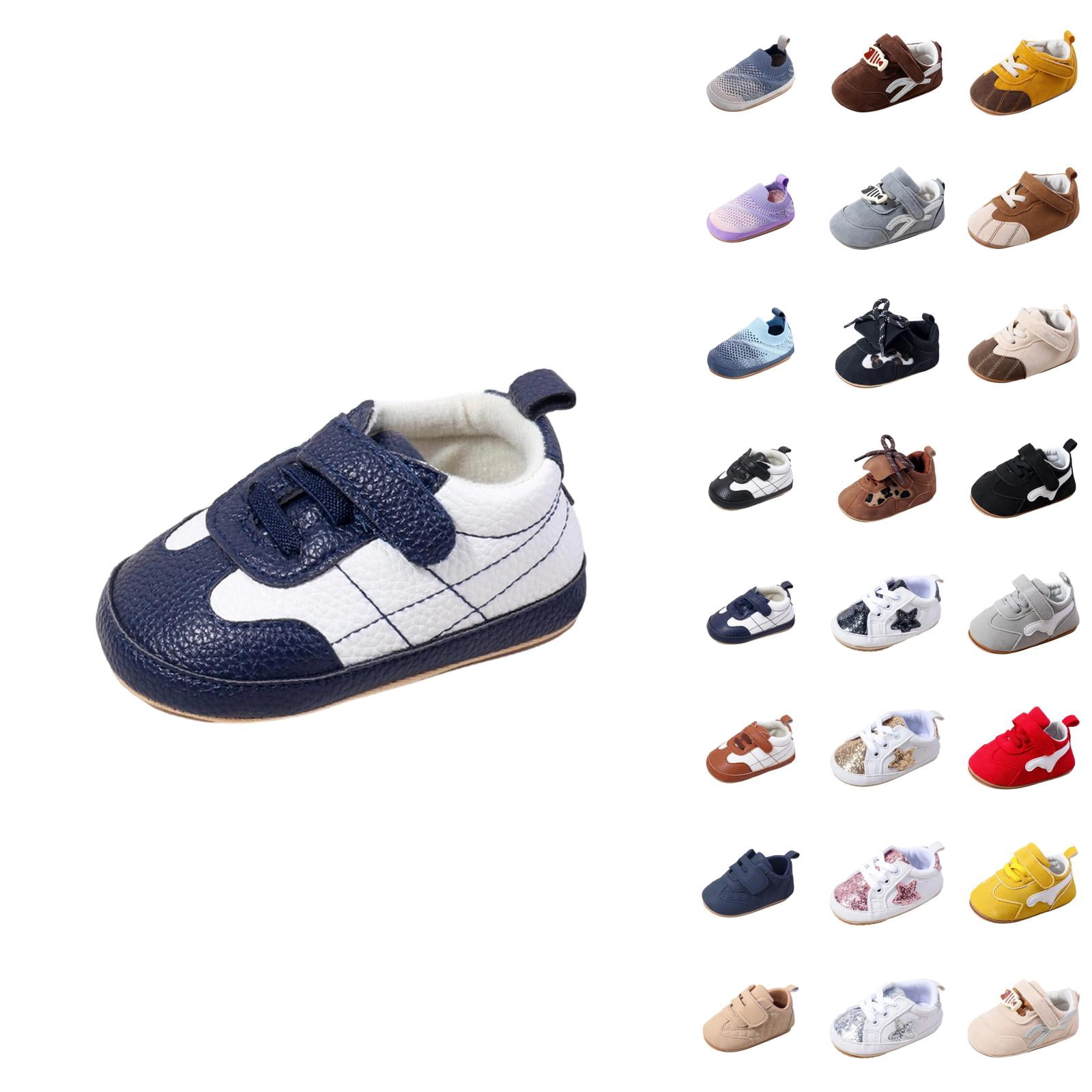 Breathable Walking Shoes For Infants Soft Rubber Sole Slip Flexible ...