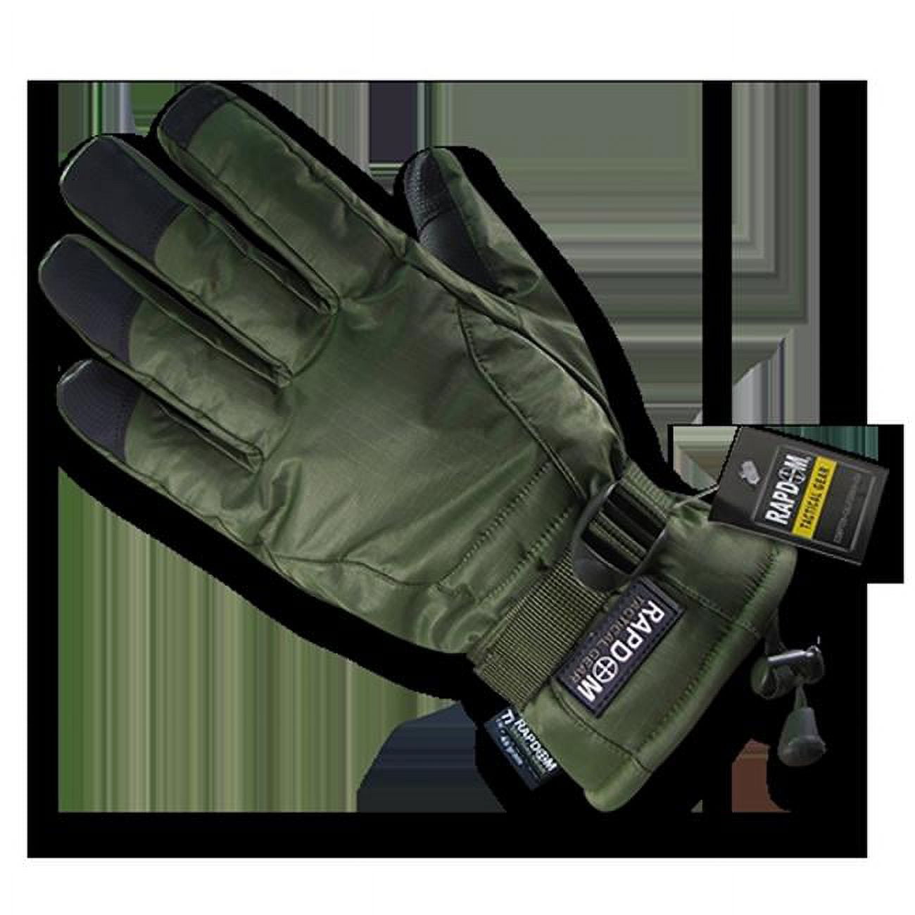 Rapid Dominance T57-PL-OD-05 Breathable Winter Gloves, Olive Dark - 2X ...