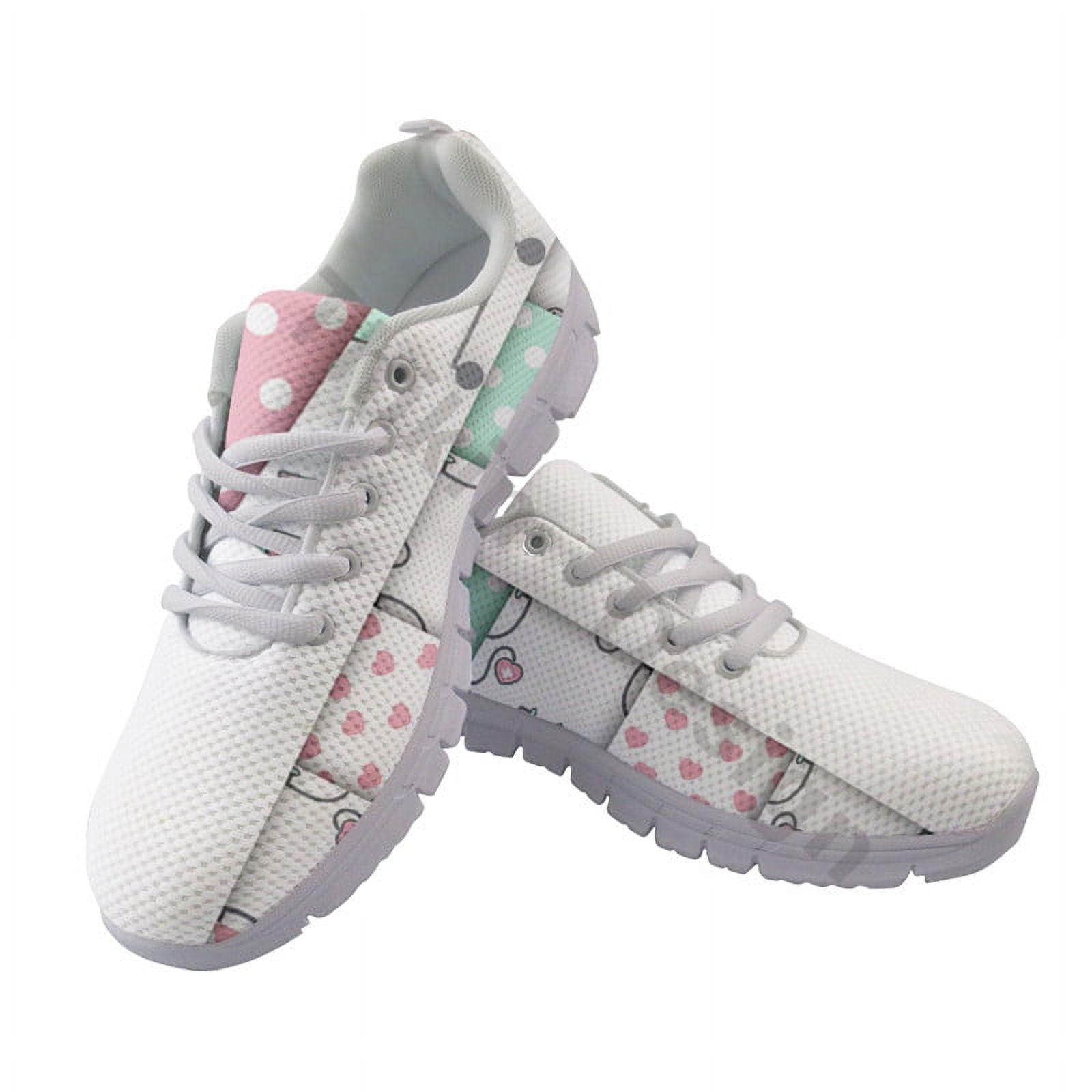 Breathable Women Sneakers Cute Girls Platform Nurse Shoes For Custom ...